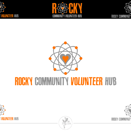 Create a logo design for Rocky Community Volunteer Hub | Logo design ...