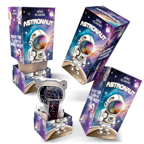 Designs | An awesome box design for our Astronaut Projector, a product ...