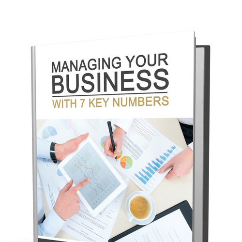 Create a dynamic book cover for financial management publication | Book ...