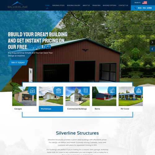 Designs | Silverline Structures - Kick Ass Steel Building Website ...
