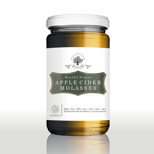 The World's Finest Apple Cider Molasses needs a label. | Product label ...