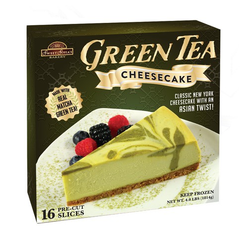 Green Tea Cheesecake Package Design | Product packaging contest