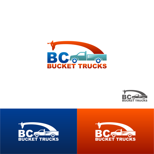 Creative a captivating logo and and business card for a Bucket Truck ...