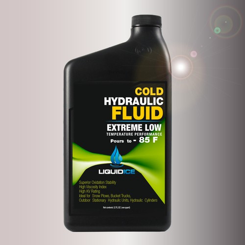 Liquid Ice Quart Bottle Package | Product label contest