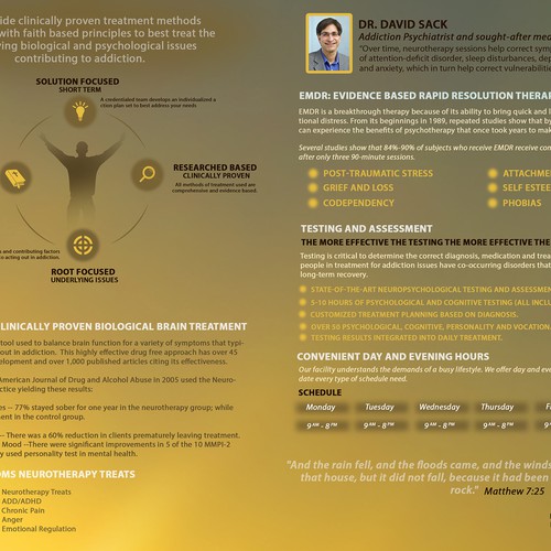 Designs | Addiction Treatment Brochure -- Guaranteed Contest | Brochure ...
