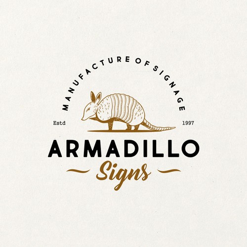 armadillo | Logo design contest