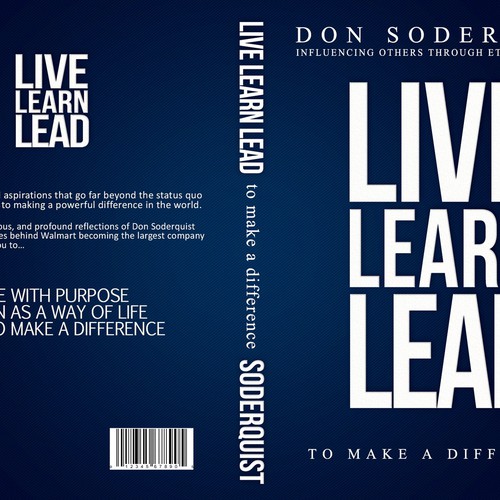Designs | A book cover for Don Soderquist | Book cover contest