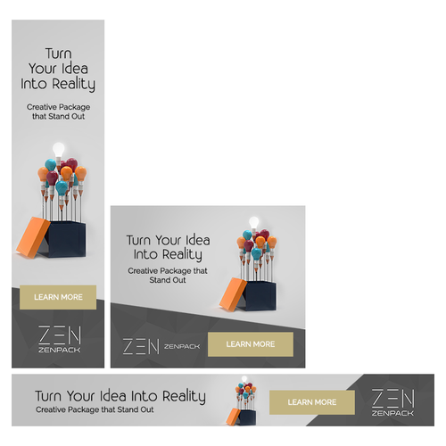 Packaging Design & Production Firm Banner Ads Contest | Banner ad contest