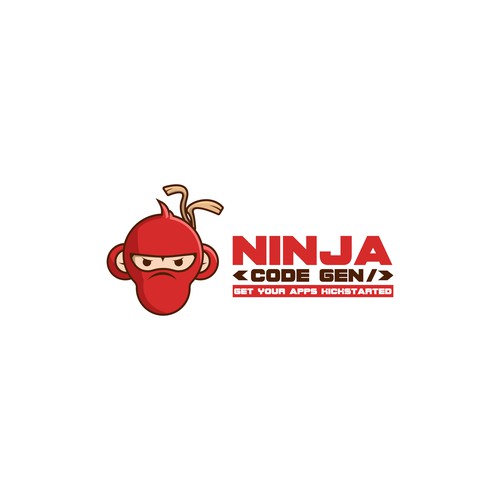 Ninja Code Gen, FUN COOL CREATIVE NEW LOGO! GLHF! | Logo design contest