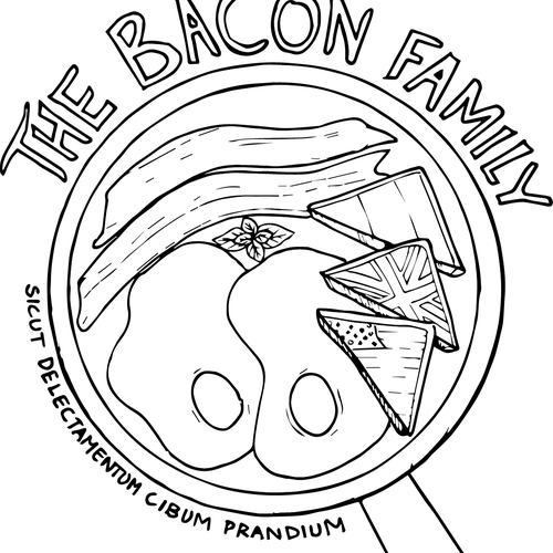 Bacon Family Crest | Illustration or graphics contest