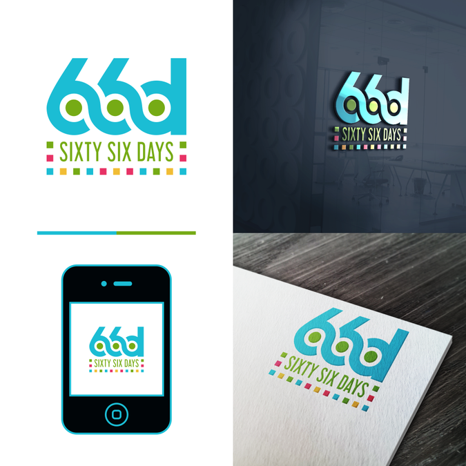 Logo for 66days mobile app and website | Logo design contest