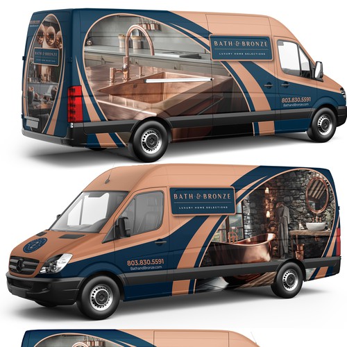 Designs | Van Wrap to promote Luxury Showroom | Car, truck or van wrap ...