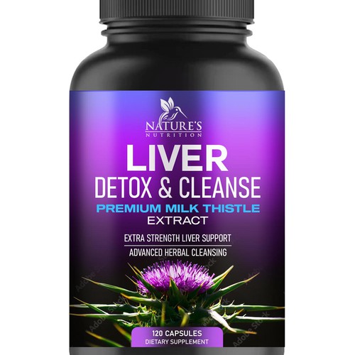Designs | Natural Liver Detox & Cleanse Design Needed for Nature's ...