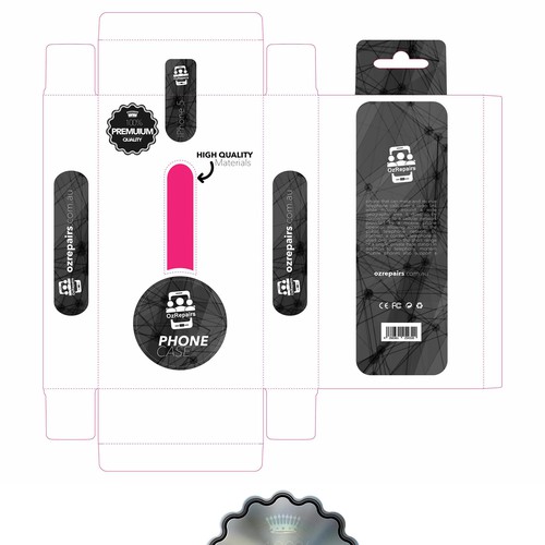 Designs | Phone case Retails Packaging | Product packaging contest