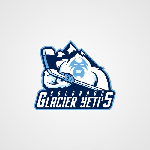 Create a tough hockey playing Yeti for our brand new hockey league in ...