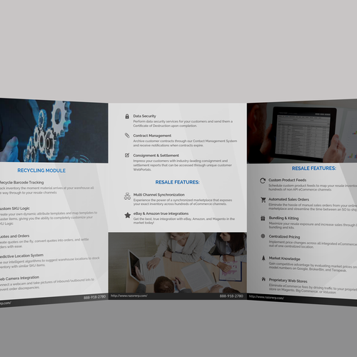 Create a feature-rich product brochure | Brochure contest