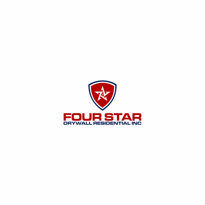 Redesign Four Star Drywall Residential's Logo | Logo design contest