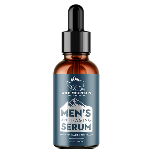 Designs | Eye Catching Label Design for Gritty Men's Skincare Brand ...
