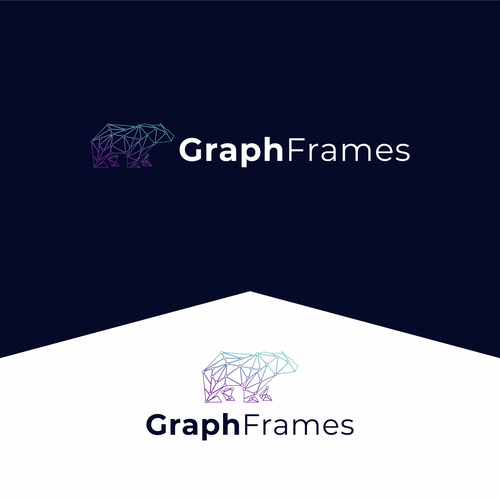 Designs | GraphFrames Logo - an open-source software project for big data networks | Logo design ...