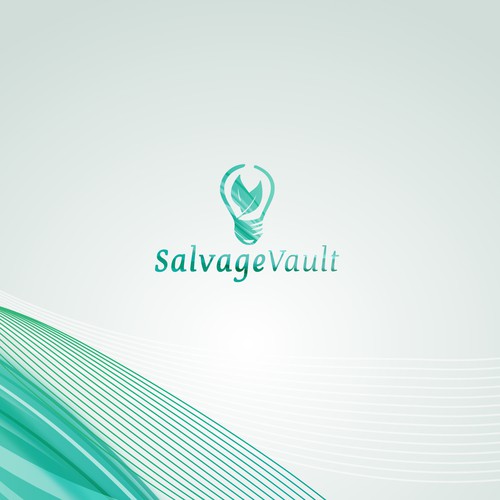 Create a vibrant logo for salvage liquidation company called Salvage ...