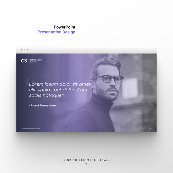 Power point design for tech startup | PowerPoint template contest ...
