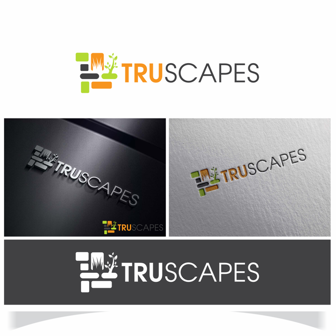 Create a modern landscaping logo for TruScapes | Logo design contest