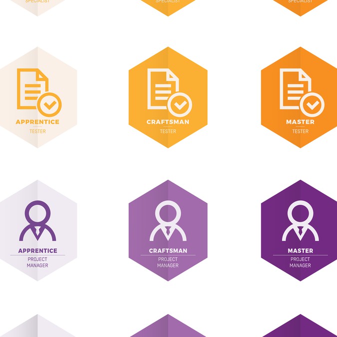 Create designs for Badges signifying achievement | Illustration or ...