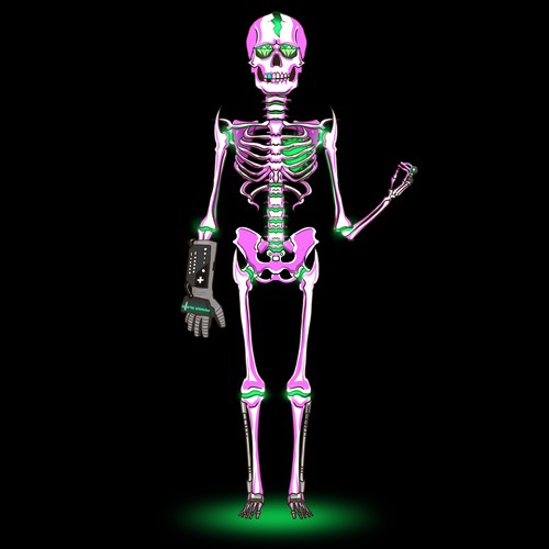 Designs | Anti.biz needs a 2D skeleton character design | Illustration ...