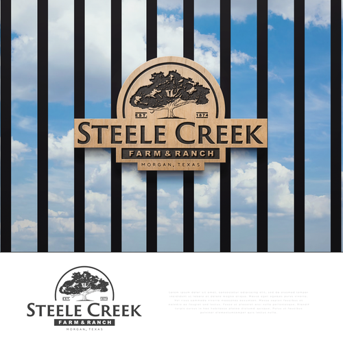 Designs | Classic Texas Ranch Logo that will adorn gates throughout ...