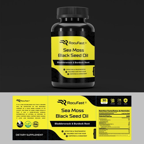 Designs | Design A Stunning Supplement Label for new supplement brand ...