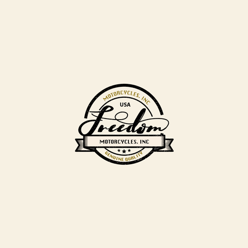 be the one who designs the next big brand Freedom Motorcycles | Logo ...