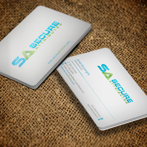 Modern Professional Cybersecurity Business Card | Business card contest