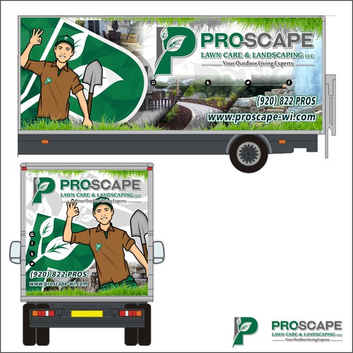 Designs | Create a stunning vehicle wrap for Proscape that bring them ...