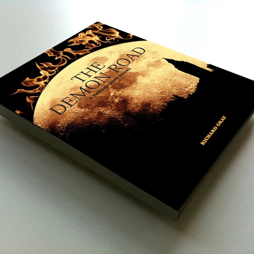 Create a book cover & spine for 'The Demon Road' | Print or packaging ...