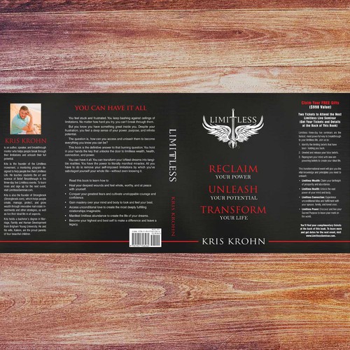 Limitless - Book Cover - Clean, Modern, Minimalistic | Book cover contest