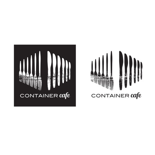 Create a branding package for a converted shipping container cafe ...