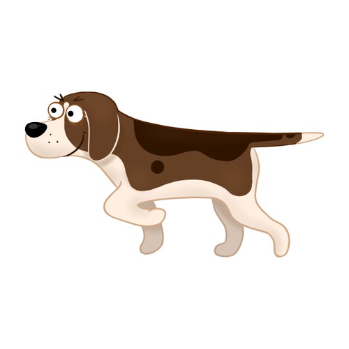 Stylized dog illustration | Illustration or graphics contest