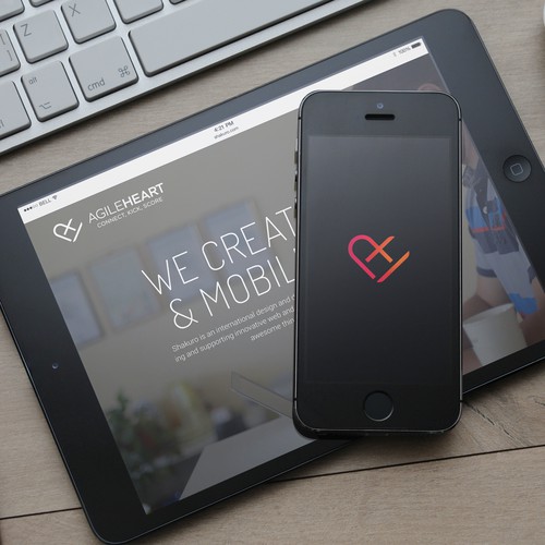 Designs | Stylish, tactile Logo for Agile Heart | Logo & brand identity ...