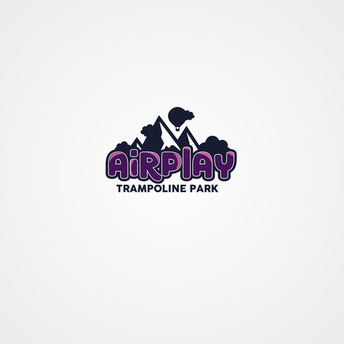 AirPlay Trampoline Park logo design | Logo design contest
