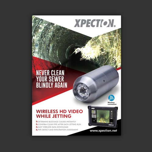 Print Ad for HD Video Sewer Cleaning System | Postcard, flyer or print ...