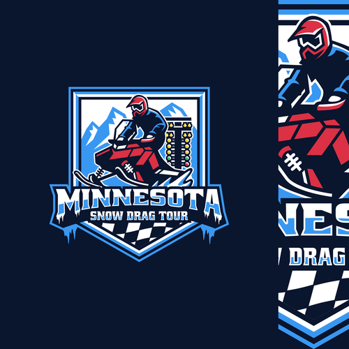 Designs | We need bad ass logo for our snowmobile racing tour! | Logo ...
