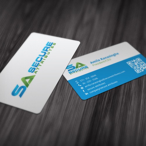 Modern Professional Cybersecurity Business Card | Business card contest