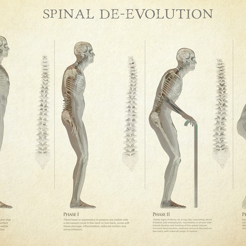 Spinal De-evolution poster | Poster contest