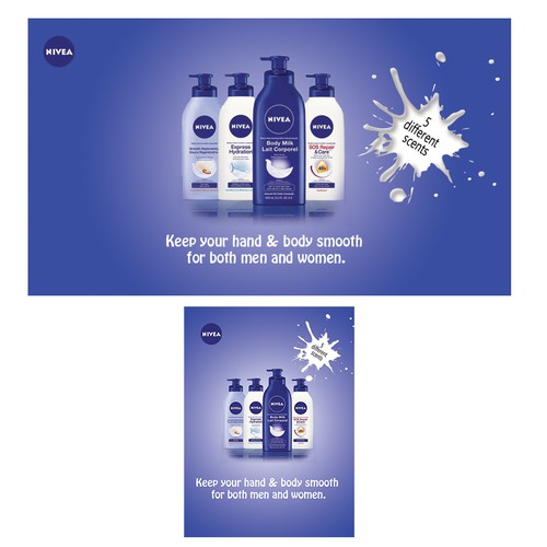 Perfumed Body lotion Poster for all skin, all color.... | Poster contest