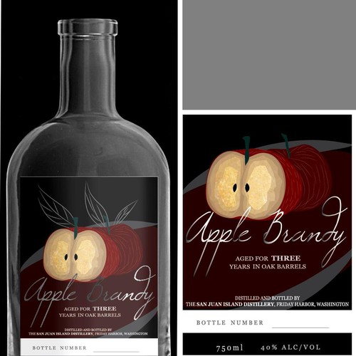 Best Apple Brandy in the U.S. | Product label contest