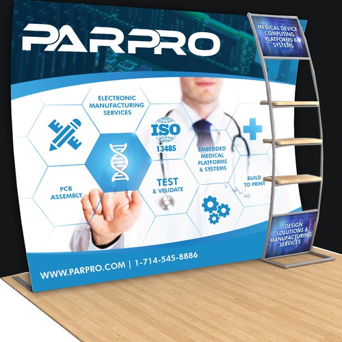 Trade Show Booth Graphic for Medical Show | Signage contest