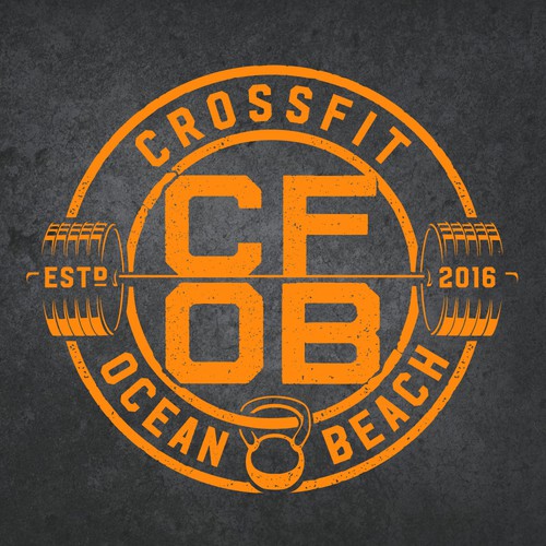 CrossFit Ocean Beach Needs a Powerful New Logo | Logo design contest