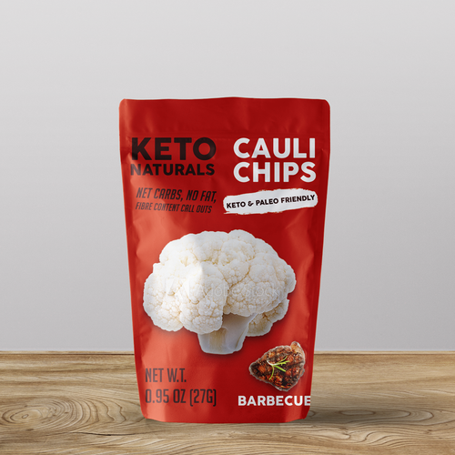 Keto Naturals - Need Standing Pouch Design for Keto Cookies | Product ...