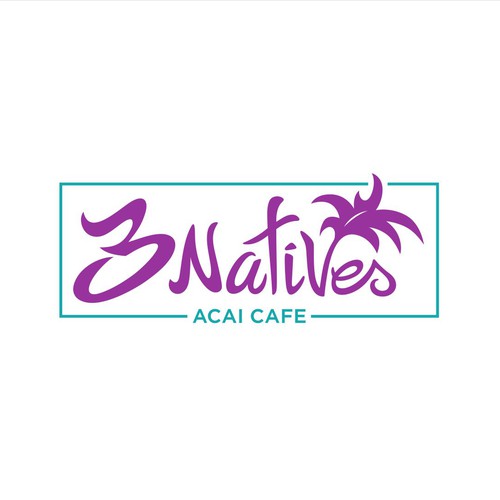 Designs | 3Natives Acai Cafe — Logo & Wordmark Redesign | Logo design ...