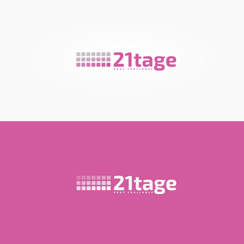 21 Tage Bodychallenge - Logoentwicklung als 1. Step | Logo design contest